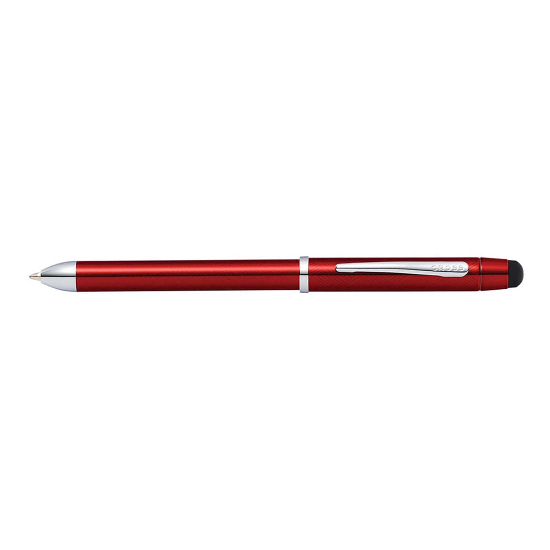 Cross Tech 3+ Herringbone Red Pen – Daffle