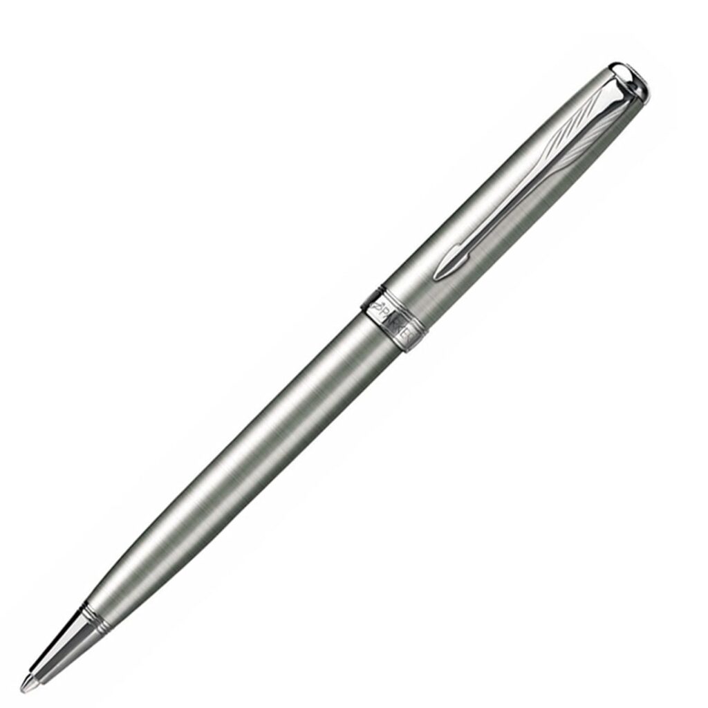 Parker Sonnet Steel Chrome Trim Ball Pen | Daffle
